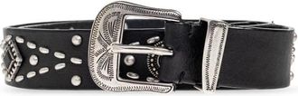 Golden Goose Homme, Accessoires, Noir, Taille: 95 CM Leather Belt