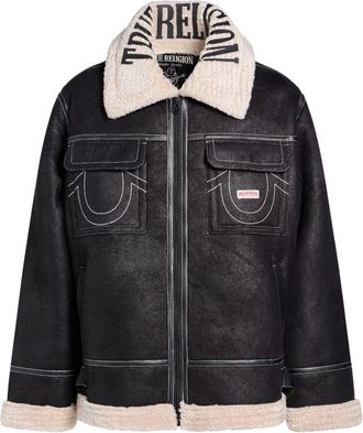 True Religion JACKEN & M&Auml;NTEL - Shearling- & Kunstfell auf YOOX.COM