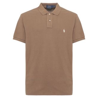 Ralph Lauren Homme, Tops, Brun, Taille: XL Polo Chemises