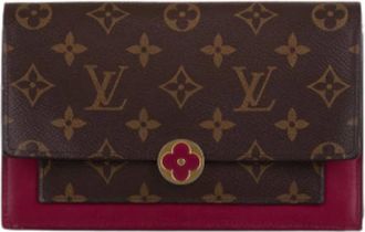 Louis Vuitton Sac bandouli&egrave;re Flore Pre-owned - Femme - Pre-owned - Brun - Taille: ONE Size
