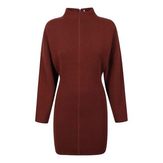 Max Mara Mxsracconto - Femme - Robes - Rouge - Taille: 40 FR