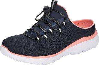 Rieker Damen Clogs M5090-14 blau Gr. 38