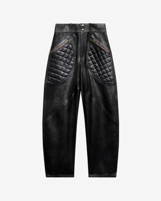 Isabel Marant Pantalon Catarina - Femme - Noir - Taille 34 - Isabel Marant