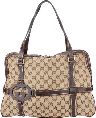 Gucci Crossbody Bags - Gucci GG Monogram Stripes Handbag - Gr. unisize - in Bunt - f&uuml;r Damen
