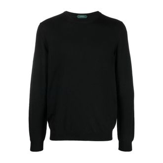Zanone Homme, Pulls, Noir, Taille: 2XL Chemise &eacute;l&eacute;gante Giro Z0015
