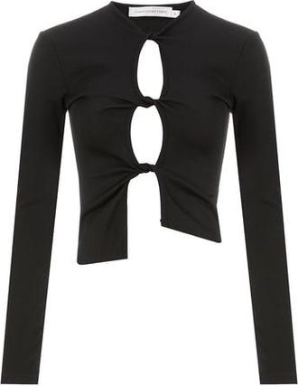 CHRISTOPHER ESBER Top &agrave; d&eacute;tails ajour&eacute;s