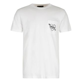 Local Authority Baumwoll-T-Shirt mit Rundhalsausschnitt - - Tops - Herren - Wei&szlig; - S