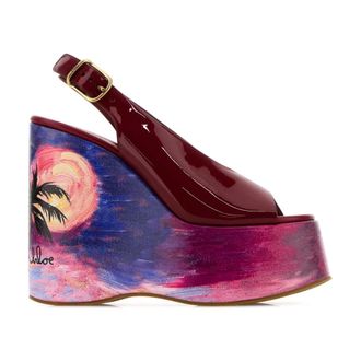 Chlo&eacute; Femme, Chaussures, Multicolore, Taille: 39 EU Wedges