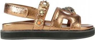 Kurt Geiger Femme, Chaussures, Jaune, Taille: 39 EU Eagle Cut-Out Flat Sling