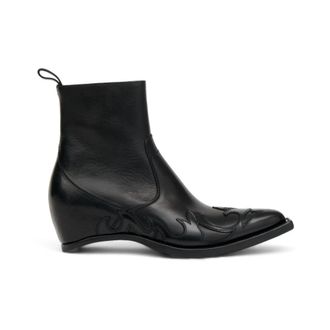 Maison Margiela Stivali con ricamo - - Shoes - Damen - Schwarzk - 38 EU