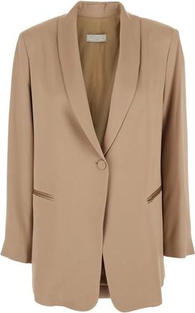 Antonelli Femme, Vestes, Beige, Taille: 40 FR Edward Blazer