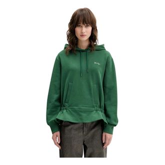 Stine Goya Femme, Sweatshirts et sweats &agrave; capuche, Vert, Taille: 36 FR SweaT-shirt &agrave; capuche