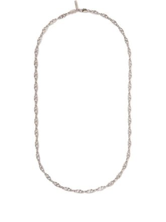 Valentino Garavani collier VLogo Signature - Argent