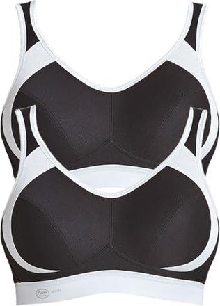 Anita Lot de 2 Soutien-Gorge de Sport Extreme Control 5527 - Femme - Noir - 90G