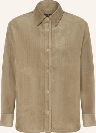 A.P.C. Overjacket Bobby Aus Cord beige