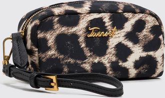 Twinset Pouch mit Animal-Print und abnehmbarer Handgelenkschlaufe