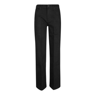 Mother Twister Sneak Jeans - - Jeans - Damen - Schwarzk - W28