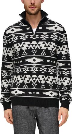 s.Oliver Troyer mit Jacquard-Muster