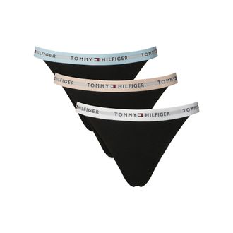 Tommy Hilfiger String-Set UW0UW06518 Schwarz