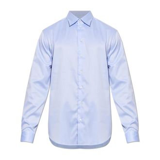 Emporio Armani Homme, Chemises, Bleu, Taille: M Chemise Classique