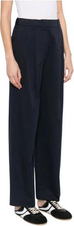 Dunst Femme, Pantalons, Bleu, Taille: 40 FR Pantalon Large Pliss&eacute;