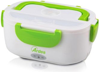 Ardes AR1K01G Tragbarer elektrischer Speisenwärmer, Warmhaltebehälter für Lebensmittel - Lunch Box fürs Büro, praktisch und schnell, Bianco