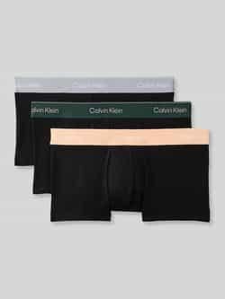 Calvin Klein Underwear Low Rise Trunk aus Baumwoll-Mix im 3er-Pack