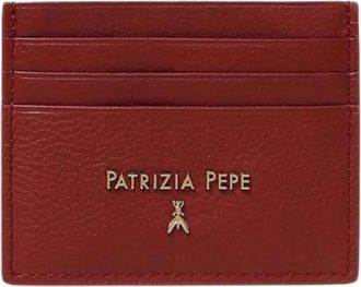 Patrizia Pepe Femme, Accessoires, Rouge, Taille: ONE Size Porte-cartes de cr&eacute;dit