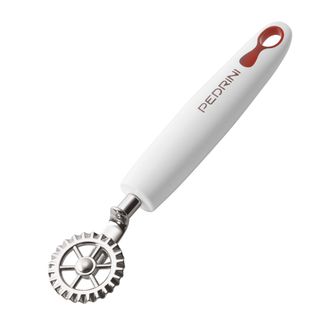 Pedrini 0651 Chromrad für Gebäck, aus Edelstahl, Weiß, Chrom, Metall, synthetische ABS, 65 mm, 25 mm, 235 mm, 0651