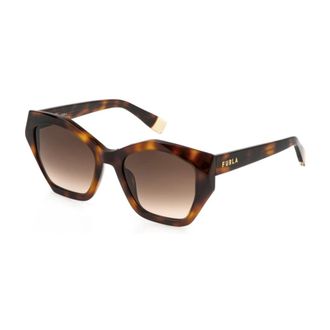 Furla Stilvolle Sonnenbrille in Blauton - - Accessories - Damen - Braun - 54 MM
