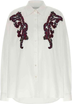 Dries Van Noten Hemd - Wei&szlig;