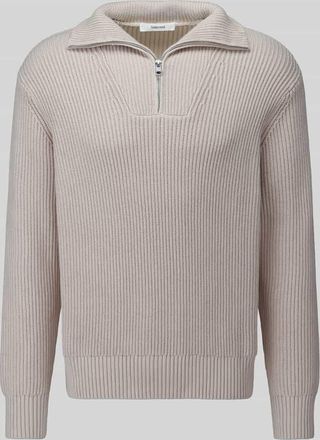 Selected Regular Fit Troyer aus reiner Baumwolle Modell DRY
