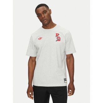 adidas T-Shirt FC Bayern VRCT JL6112 Grau Regular Fit