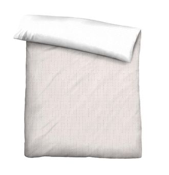 Biberna 0636047 Mix & Match Bettbezug Mako-Baumwoll-Satin 1x 155x220 cm, taupe