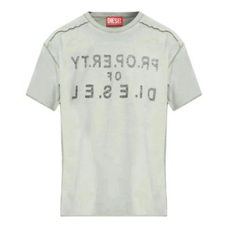 Diesel T-Ily T-Shirt - - Tops - Damen - Gr&uuml;n - L