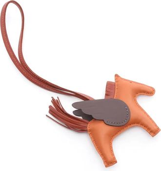 Hermès breloque pour sac Rodeo Pegasus PM (2024) - Orange