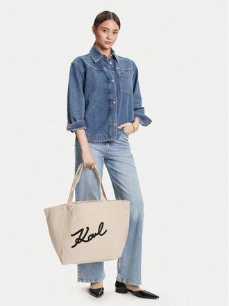 Karl Lagerfeld Handtasche A3W50108 &Eacute;cru