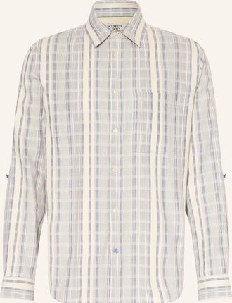 Scotch & Soda Hemd Relaxed Fit blau