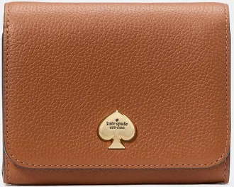 Kate Spade New York Kate Spade Kayla Portemonnaie Mit L-Rei&szlig;verschluss, Klein f&uuml;r Frauen in Warmer Lebkuchenbraun | Leder