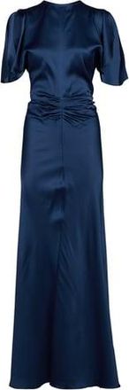 Victoria Beckham Robe longue satin&eacute;e Isabella