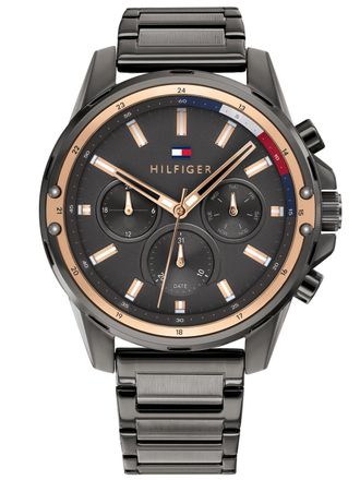 Tommy Hilfiger Mason Herrenuhr Grau 1791790