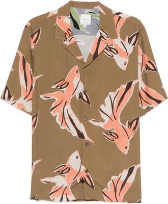 Paul Smith Homme, Chemises, Vert, Taille: L Short Sleeve Chemises