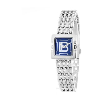 Laura Biagiotti Femme, Accessoires, Gris, Taille: ONE Size Montre Bracelet en Acier Inoxydable