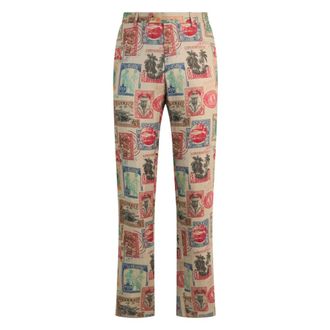 Billionaire Boys Club Pantalon en lin imprim&eacute; - Homme - Pantalons - Multicolore - Taille: L