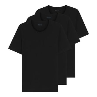 HUGO BOSS Homme, Tops, Noir, Taille: 2XL TShirt RN 3P Classic