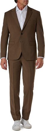 HUGO BOSS Herren Anzug braun meliert