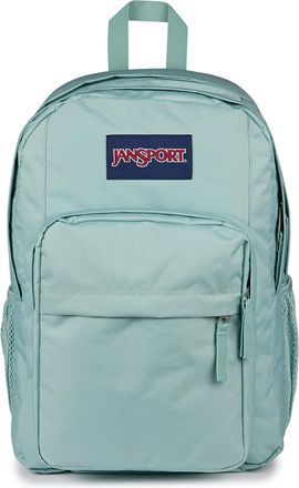 Jansport Big Day Pack Großer Rucksack, 15in -Laptopfach, 43.5 x 19 x 32.5 cm, Faded Sage (Green)