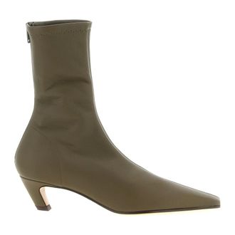 Khaite Femme, Chaussures, Vert, Taille: 38 1/2 EU Arizona Stretch Ankle Boot