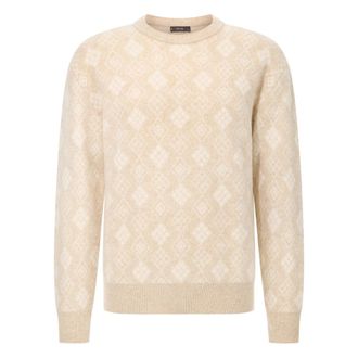 Boggi Milano Herren, Strickwaren, Beige, LGröße