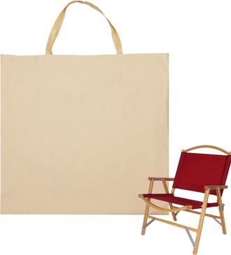 Generic Tragetasche für Campingstuhl, Tragetasche für Klappstühle im Freien, Aufbewahrungszubehör mit Handschlaufe für Reisen, Grillen und Camping mit einem